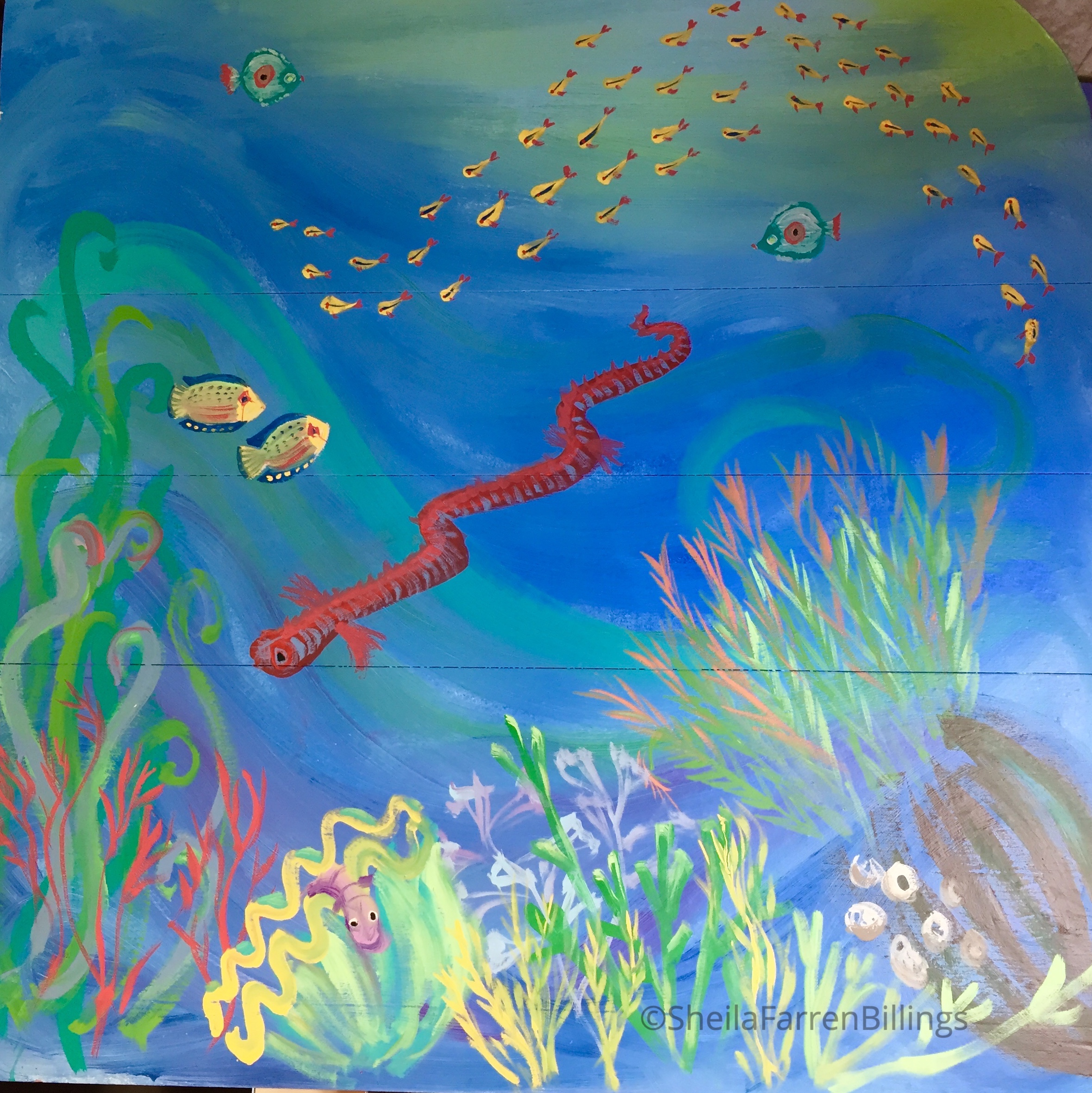 Murals & Public Art | Sheila Farren Billings | | Art, Paintings, Murals ...